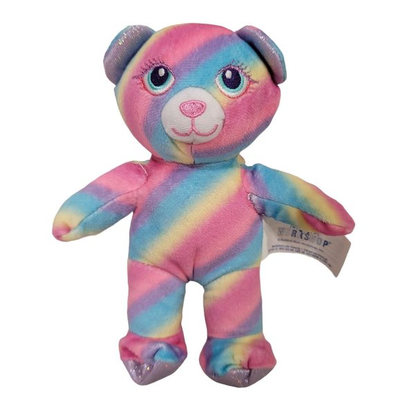 Build-A-Bear | Toys | Build A Bear Bab Small Rainbow Plush Bear | Poshmark
